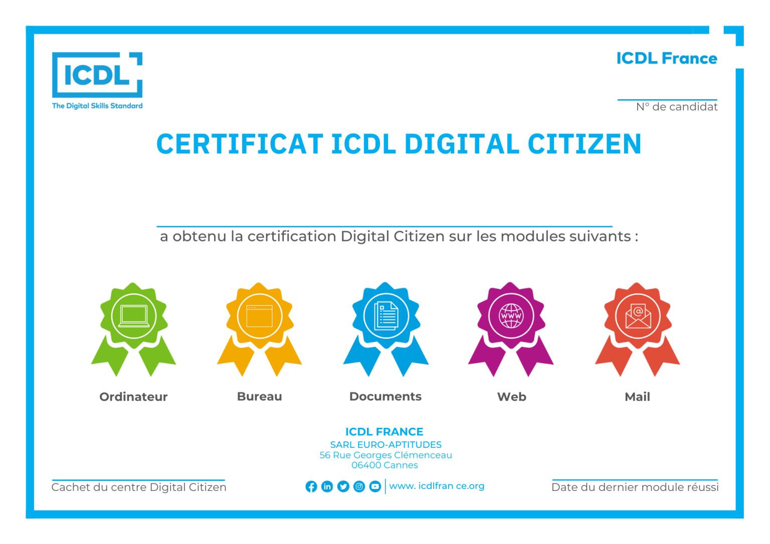 Digital Citizen - ICDL FRANCE